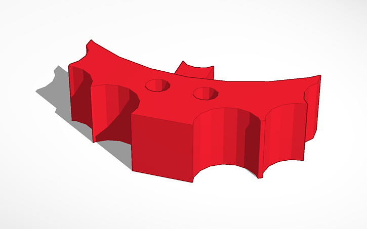 3D design Bat button result | Tinkercad