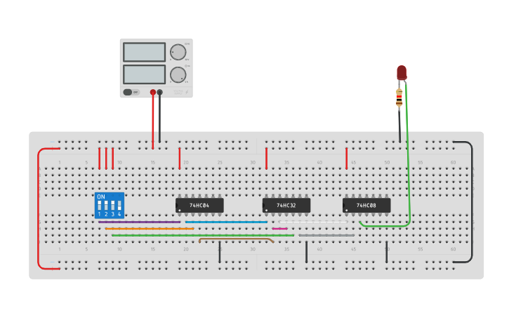 Circuit design using pos | Tinkercad Circuit design using pos | Tinkercad