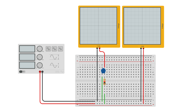 Circuit design Tarefa 01 - LAB007 | Tinkercad