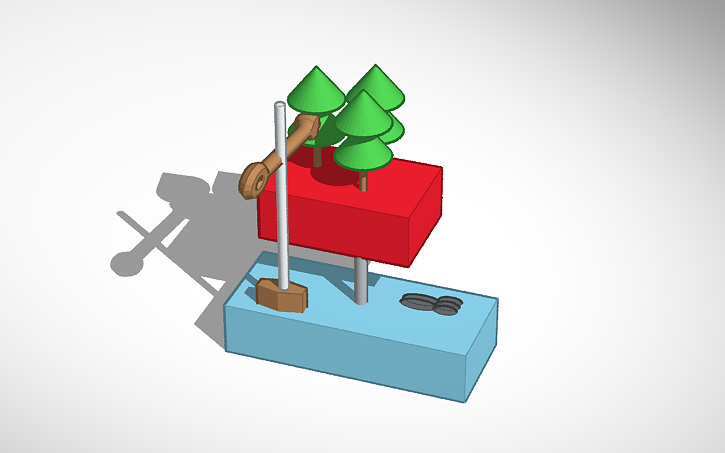 3D design Copy of Copy of fish and vegetables - Tinkercad