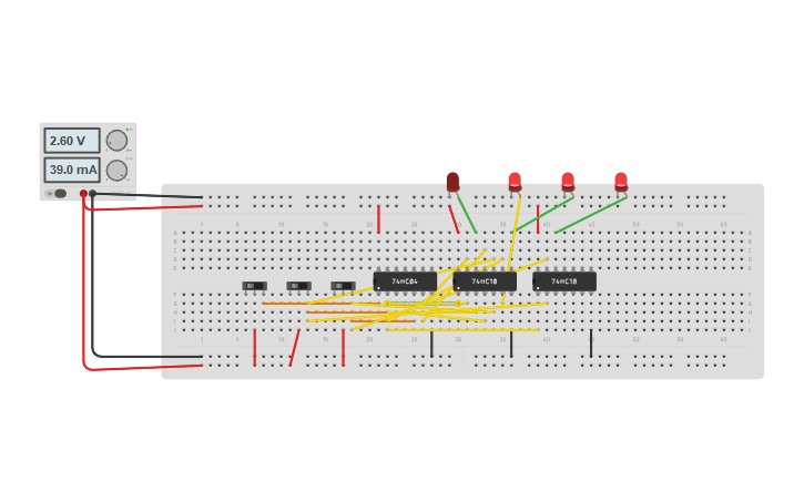 Circuit design lab8 | Tinkercad