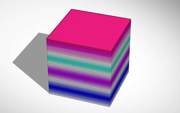 3d Design Gradient Thing Tinkercad