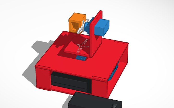 3D design torreta laser autonoma | Tinkercad