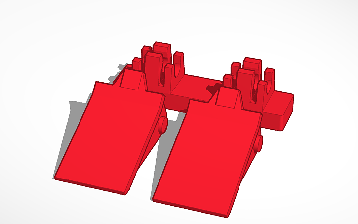 3D design Battle Bots Bite Force Front Armor - Tinkercad