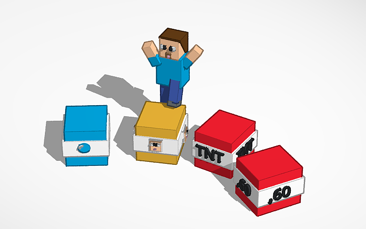3D design TNT - Tinkercad