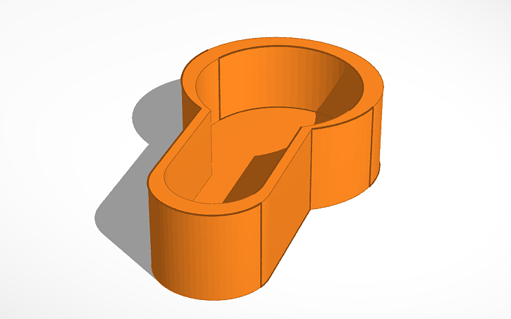 3D design key hole cover - Tinkercad