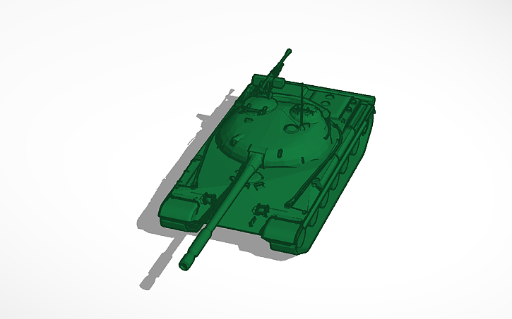 3D design Object 430 (T-64 Prototype) - Tinkercad