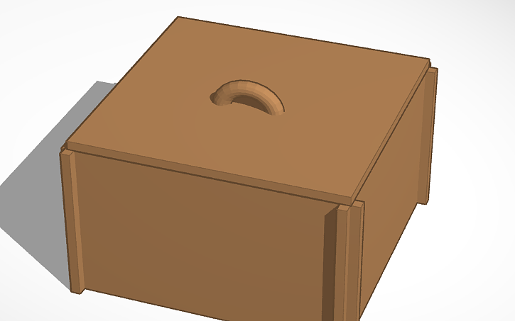 3D design MYSTERY BOX - Tinkercad
