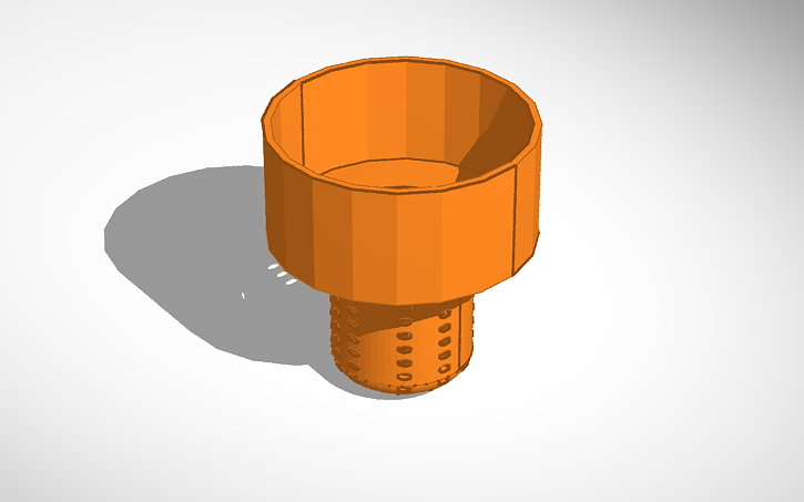 3D design water sprinkler - Tinkercad