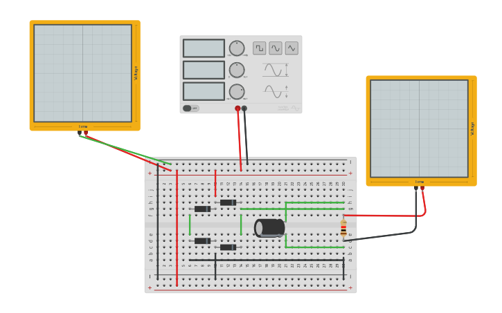 Circuit design OSCILOSCOPIO - Tinkercad