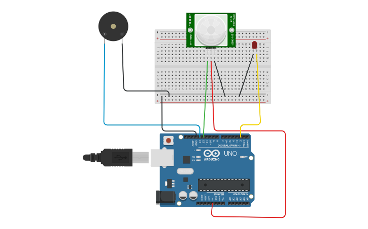Circuit Design Pir Sensor66705865 Tinkercad