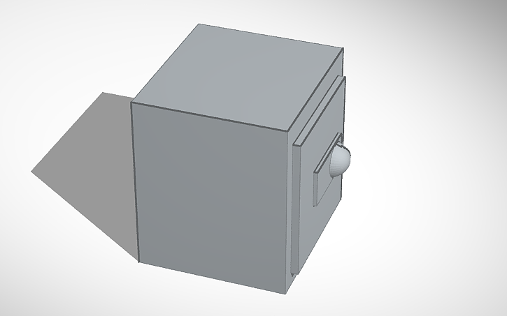 3D design Safe - Tinkercad