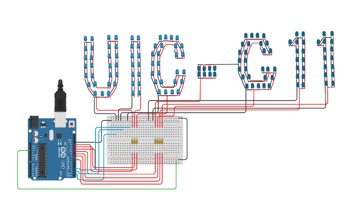 Circuit design FINAL TEST - Tinkercad
