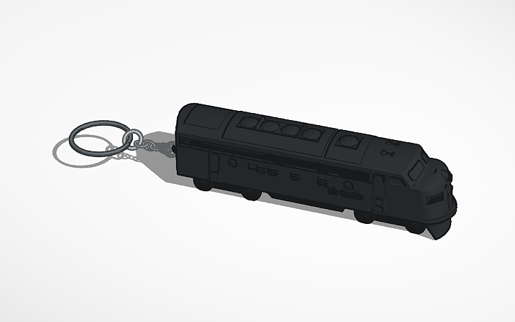3D design Copy of Keychain - Tinkercad