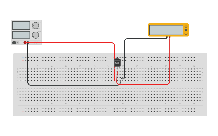 Circuit design tmp 36 test - Tinkercad