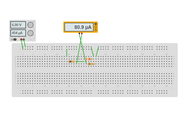 Circuit design 6V IR3 | Tinkercad