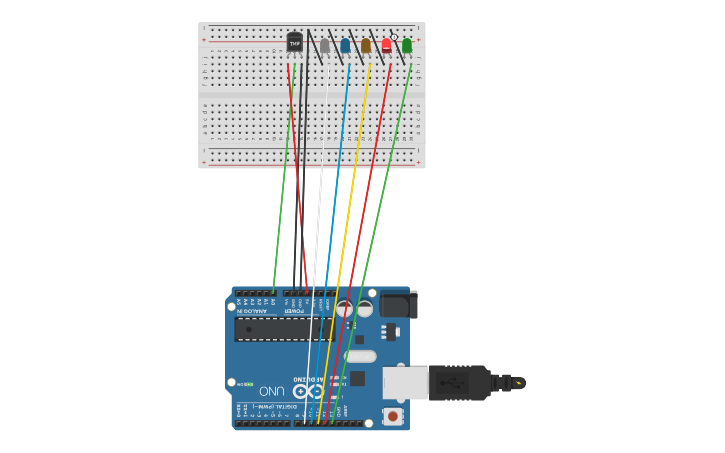 Circuit design TMP2 | Tinkercad