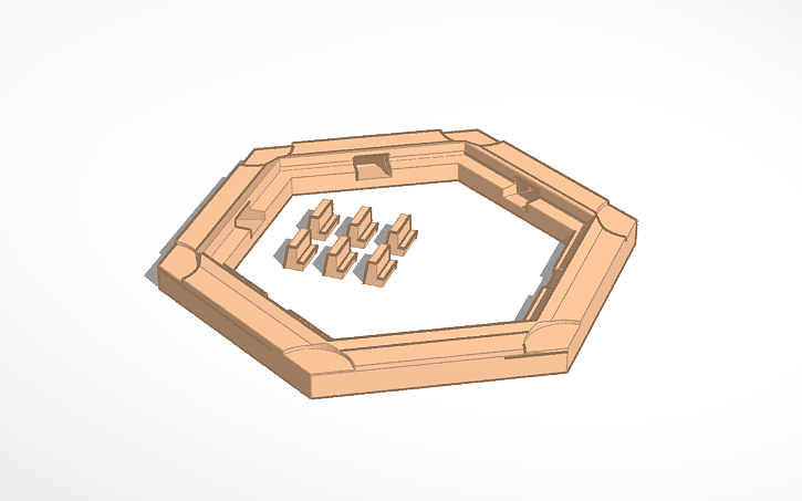 3D design base - Tinkercad