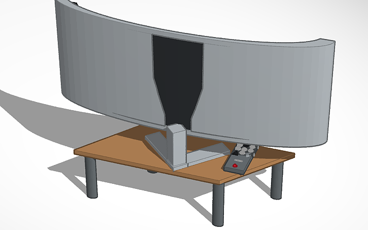 3D design Tv - Tinkercad