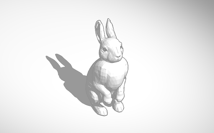 3D design Copy of Bunny - Tinkercad