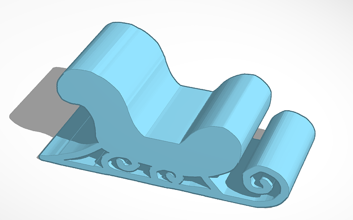 3D design Christmas ornament - Tinkercad