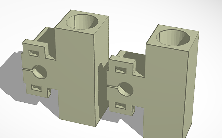 3D design Sliding Block - X-axis | Tinkercad