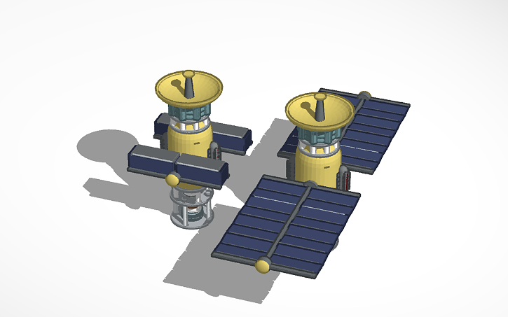 3D design Solaris probe #Ion #modularspace | Tinkercad