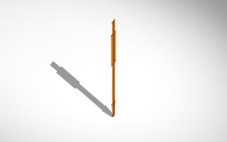 3D design Luer-Lock Cylinder - Tinkercad