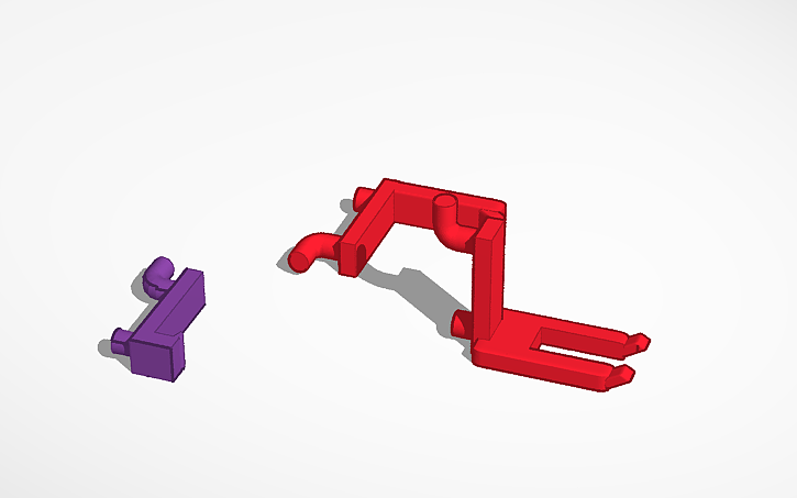 3D design PEGBOARD PIN - Tinkercad