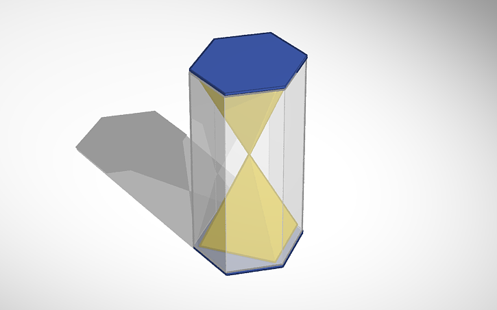 3D design Hour glass | Tinkercad