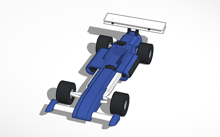 3D design FORMULA 1 - Tinkercad