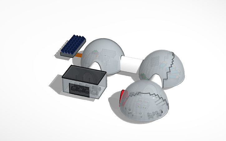 3D design MoonBase | Tinkercad