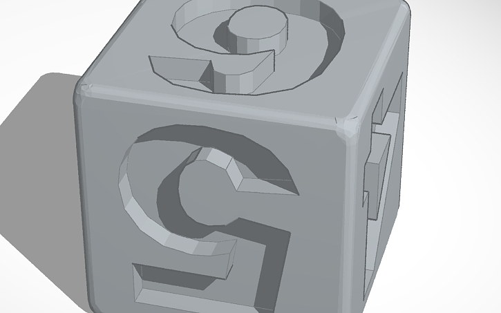 3D design D6 - Tinkercad