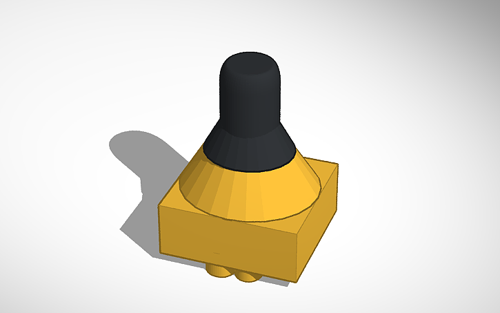 3D design flashlight stamp | Tinkercad