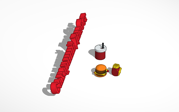 3D design Diabet - Tinkercad