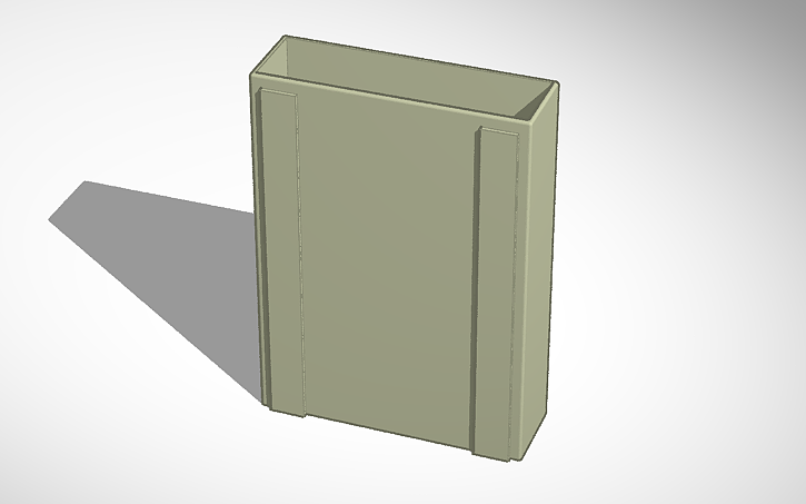 3D design dvd case v3 | Tinkercad