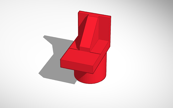 3D design Bookshelf Divider Hanger - Tinkercad