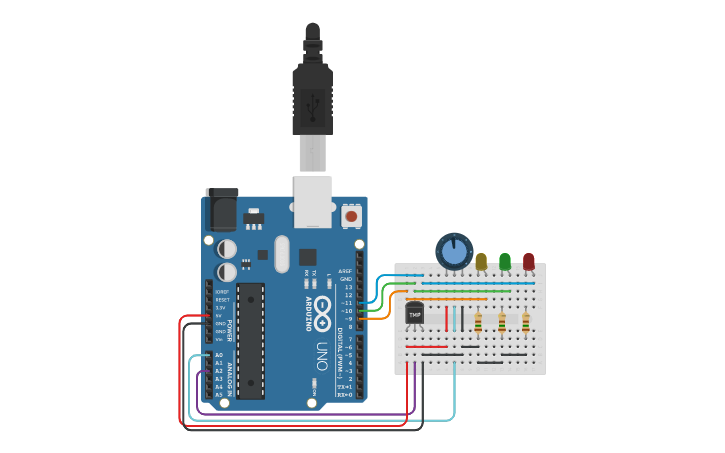 Circuit design LM36 2 - Tinkercad