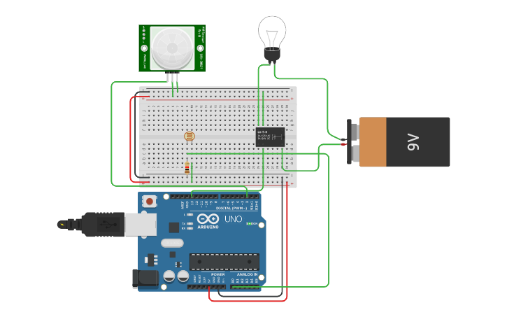 Circuit design LABORATORY#3 Interfacing Analog Sensor | Tinkercad