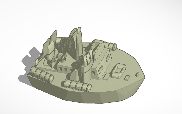 3D design chibi elco pt boat - Tinkercad