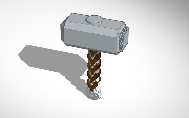 3D design Mjölnir | Tinkercad