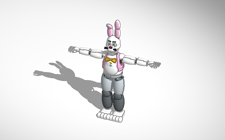 3D design springlock easter bonnie | Tinkercad