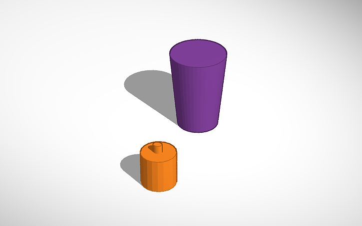 3D design geometry peg | Tinkercad