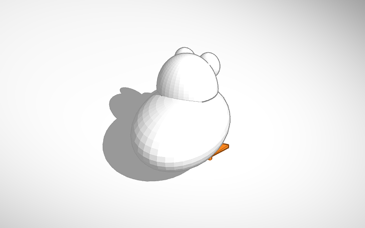 3D design the duck - Tinkercad