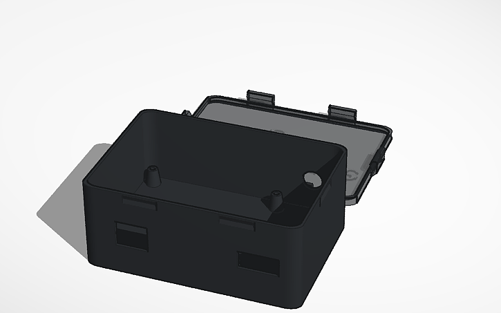 3D design Enclosure Lights Box Enclosure - Tinkercad