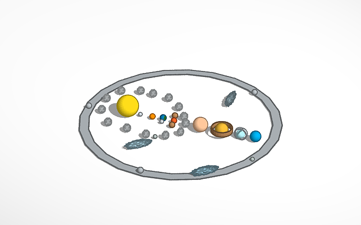 3D design Our solar system | Tinkercad