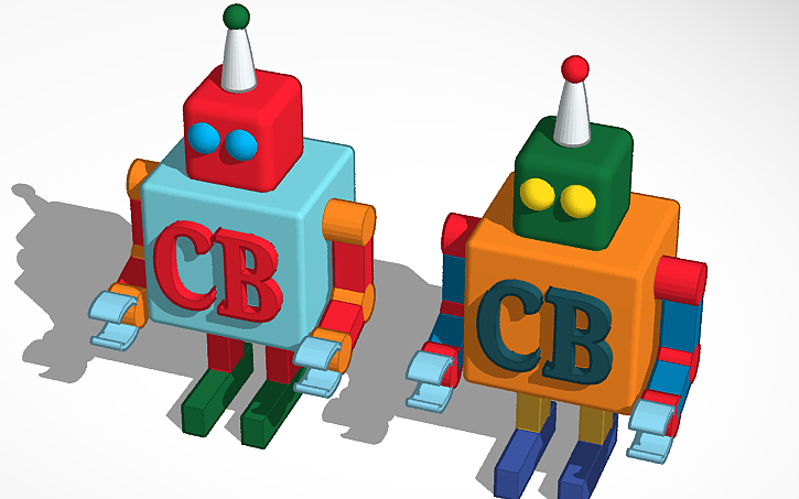3d Design Robots Tinkercad