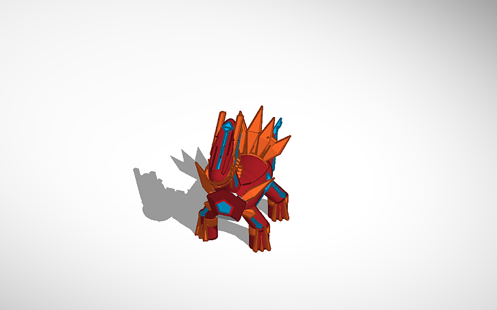 3D design Shiny Primal Dialga | Tinkercad
