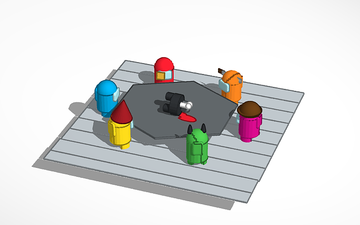 3D design AMOGUS | Tinkercad