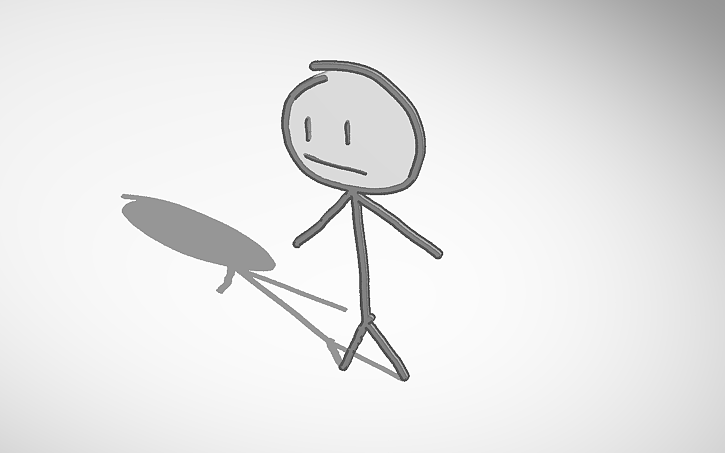 3D design David - bfdi - Tinkercad